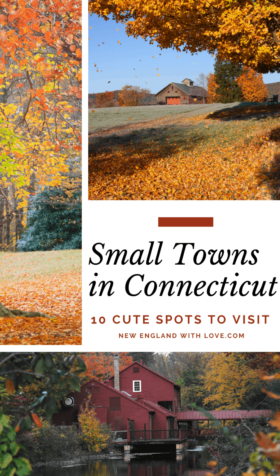 10 Cutest Small Towns in Connecticut you might fall in love
