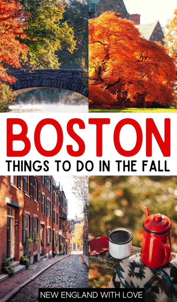 Fall in Boston: Where to Go & What to Do | New England With Love