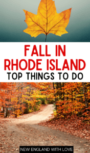 11 Ultimate Fall in Rhode Island Things to Do | New England With Love