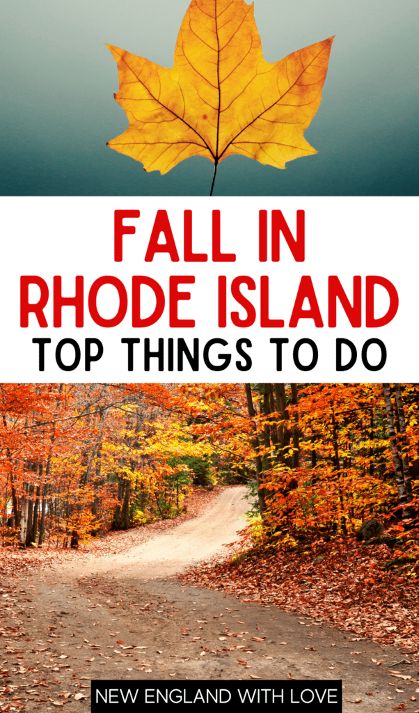 11 Ultimate Fall in Rhode Island Things to Do | New England With Love